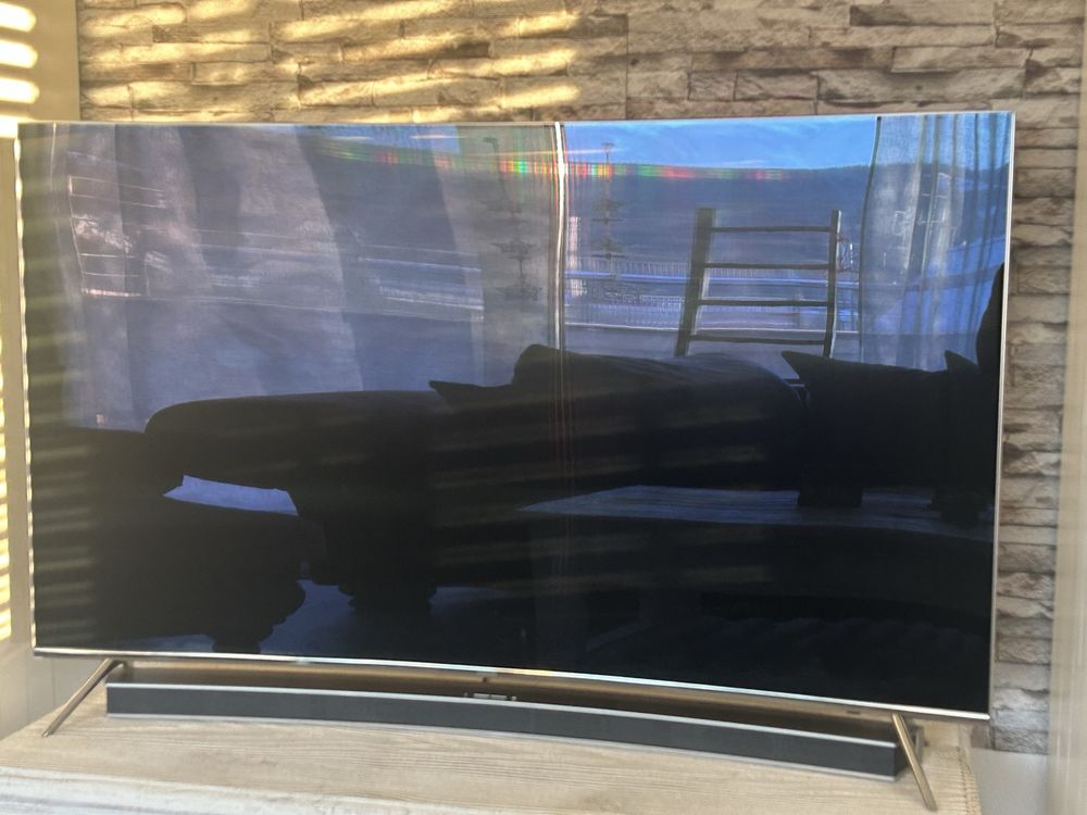 Samsung Curved TV 55 Zoll /4K/ mit Soundbar und Zubehör (Gebraucht) in ...