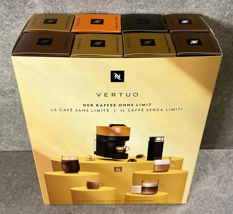 NESPRESSO VERTUO POP Set in BLACK ... (Neu und originalverpackt) in für ...