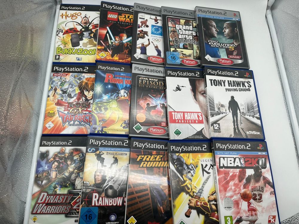 15 ps2 Spiele Playstation 2 Dragon Ball Star Wars Lego (Gebraucht) in Basel für CHF 40 – mit ...
