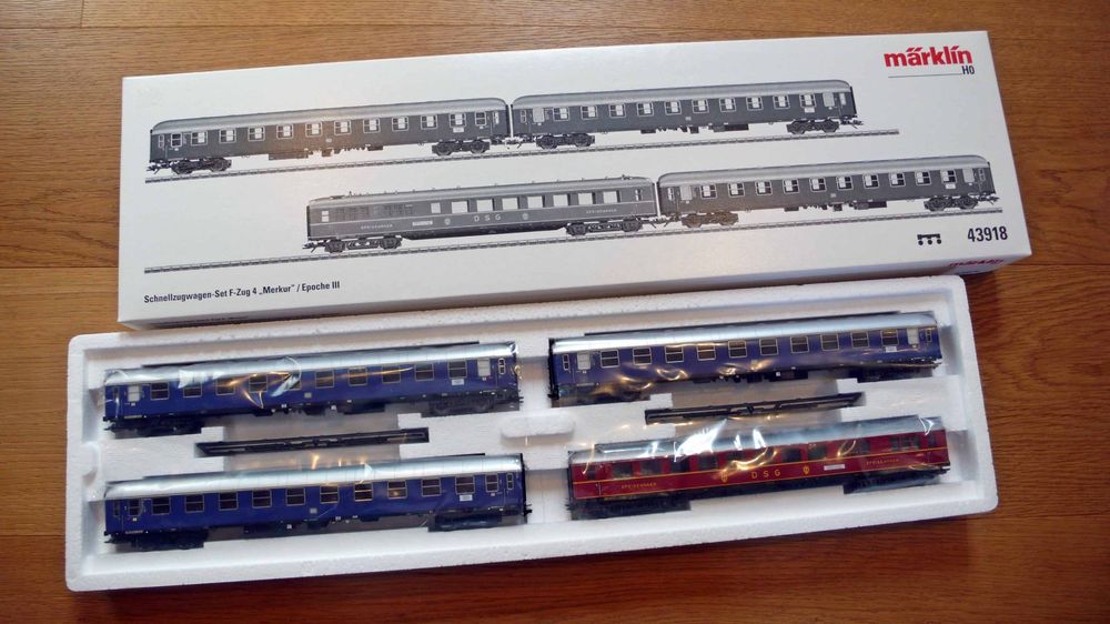 Märklin 43918 / 43252 - Schnellzugwagen-Set - NEU/Sound/OVP (Neu (gemäss Beschreibung)) in Aarau ...