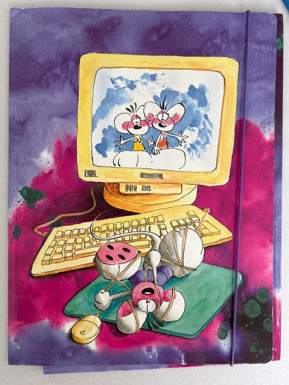 ***Diddl Schreibmappe A4 Maus Computer Diddel Sammlung*** | Kaufen auf ...