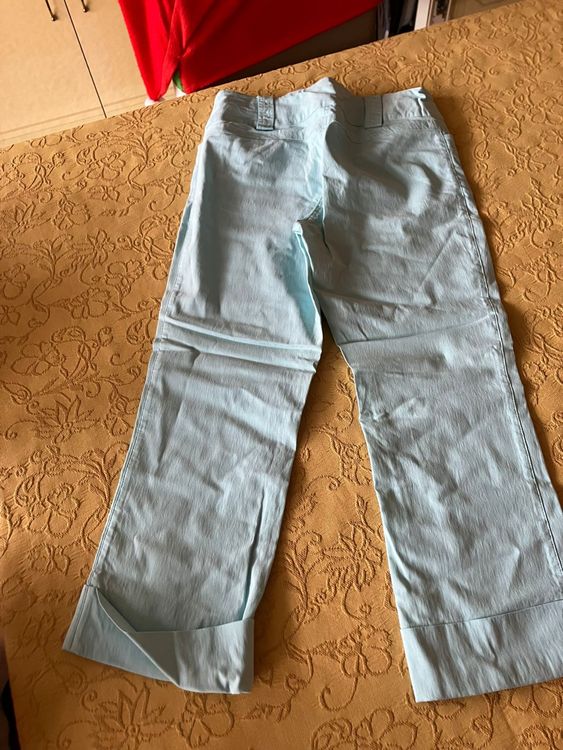 Pantaloni 3/4 azzurri misto viscosa tg.40 (Usato) a Melano per CHF 6 ...