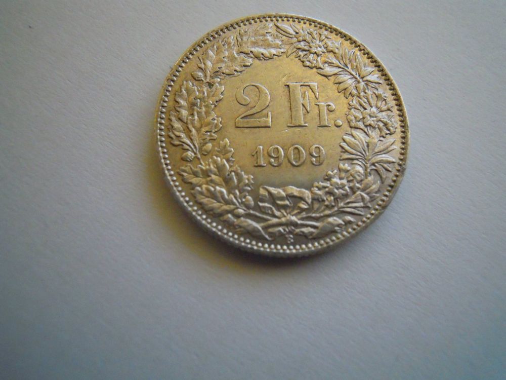 2 Fr. 1909 vorz | Kaufen auf Ricardo