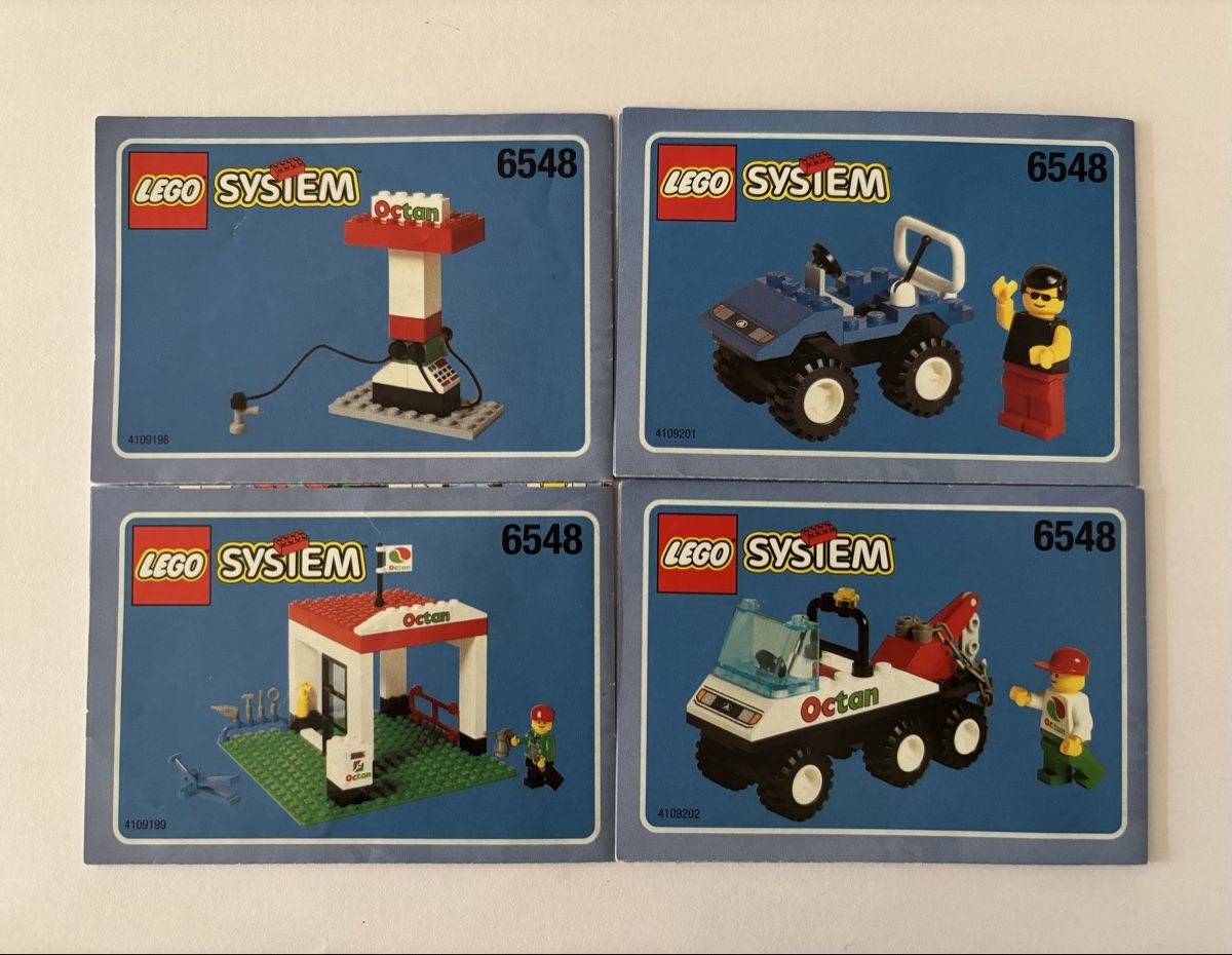 LEGO System 6548 - Octan Gas Station, komplett! (Gebraucht) in ...