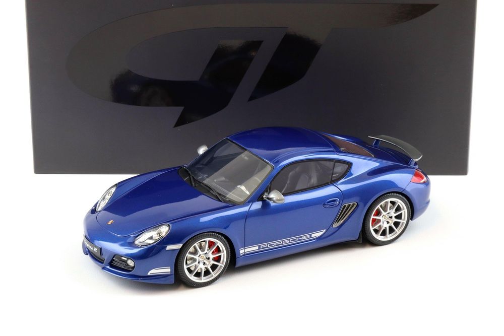 Porsche Cayman R Aqua blue metallic GT Spirit 1/18 NEU ltd. (Neu und ...