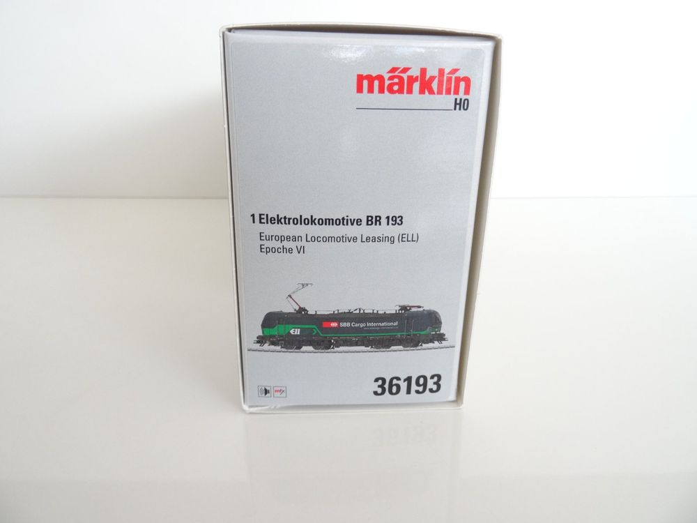 Märklin H0 36193 Vectron SBB Cargo mfx (Neu und originalverpackt) in ...