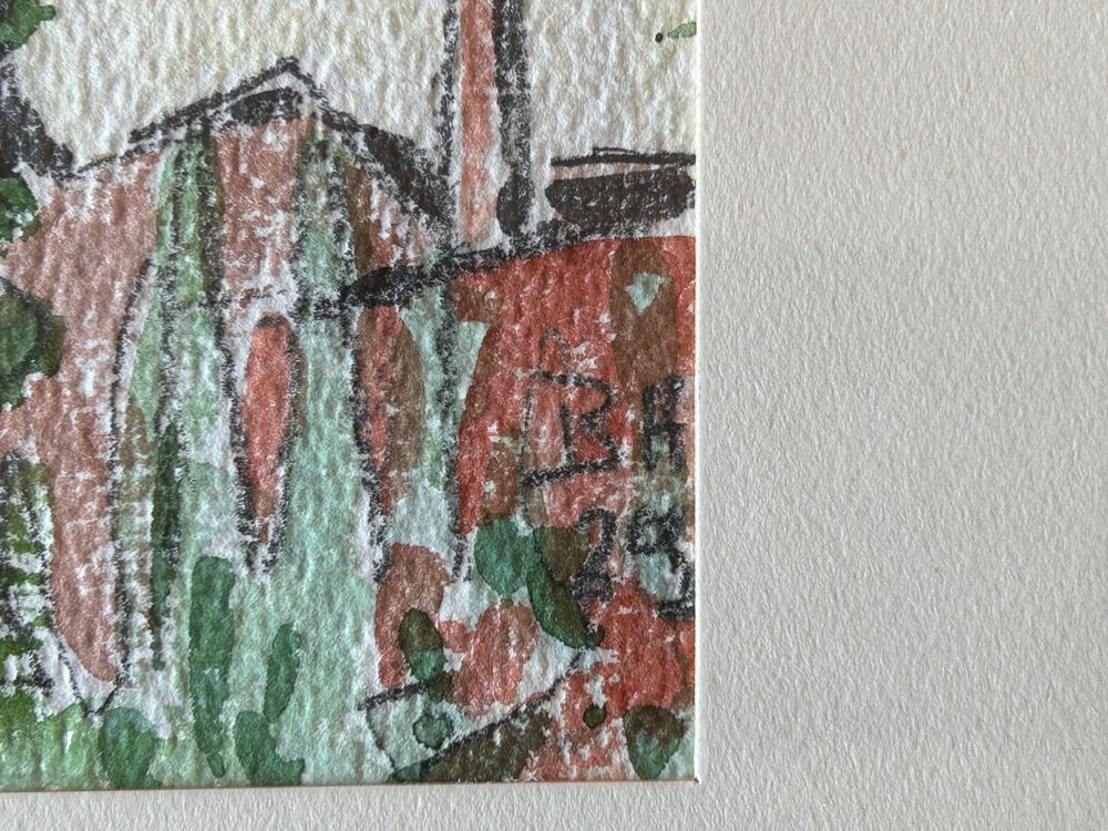 Bruno Hesse, Bild Original, Montagnola 1929 | Kaufen auf Ricardo