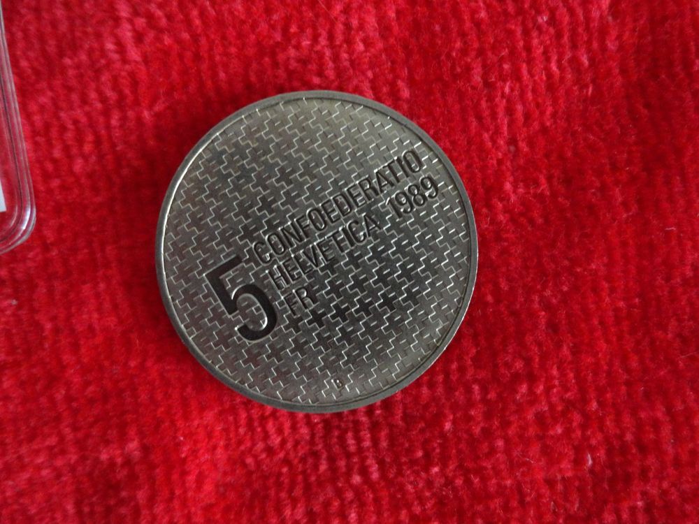 5 FRANKEN GEDENKMÜNZE 1989 - GENERAL GUISAN - AB CHF 1.00 | Kaufen auf Ricardo
