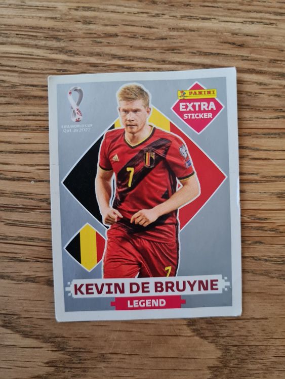 Panini Extra Sticker Kevin De Bruyne Silber | Kaufen auf Ricardo