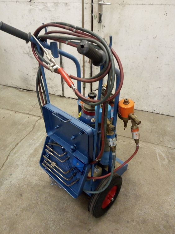 Autogen-Schweisswagen-Flaschenwagen-Gas-Karre inkl.Flaschen (Gebraucht ...