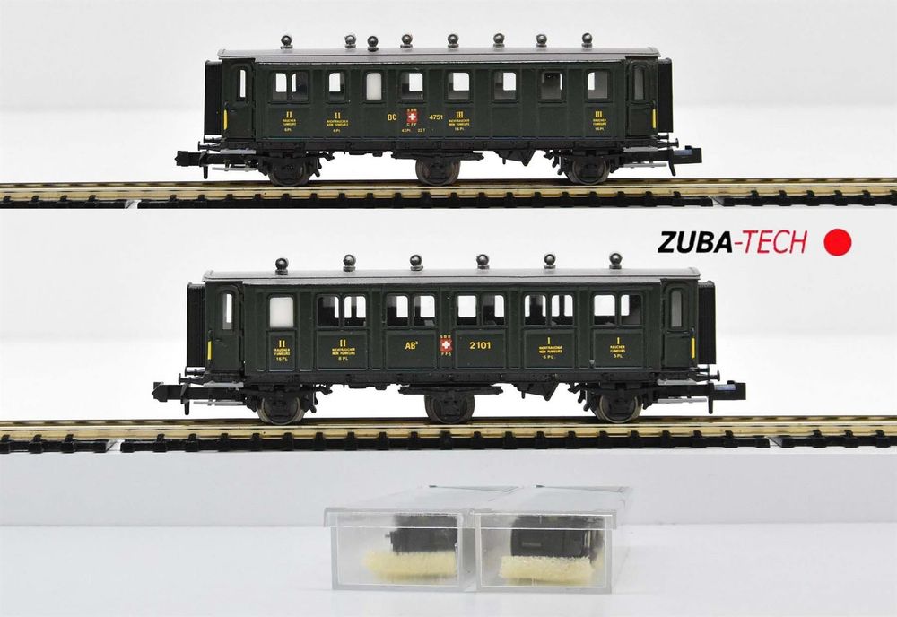 Wabu Basis Minitrix 2x Personenwagen SBB | Kaufen auf Ricardo