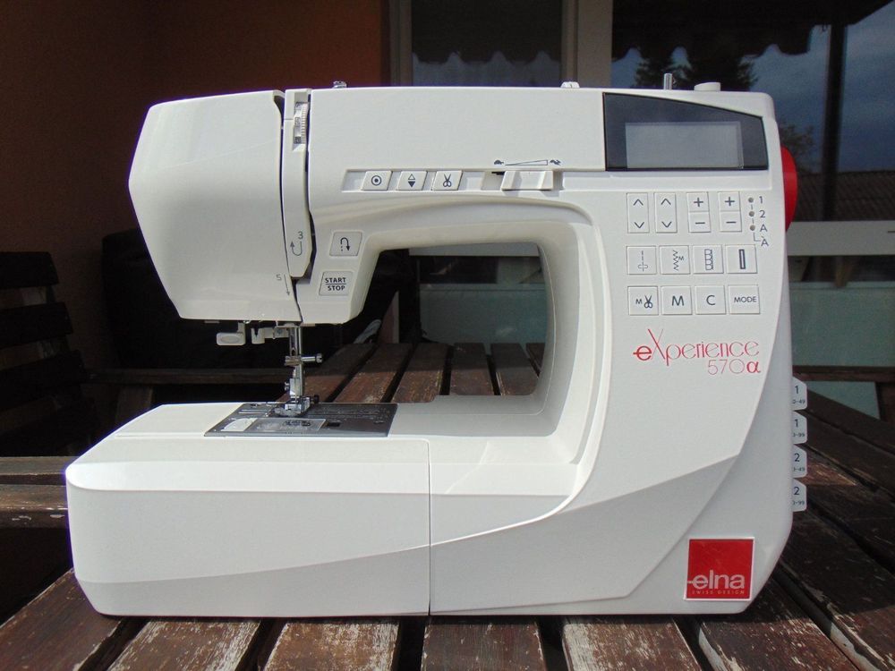 Nähmaschine Elna eXperience 570 alpha, neu, Gratis-Versand (Neu und ...