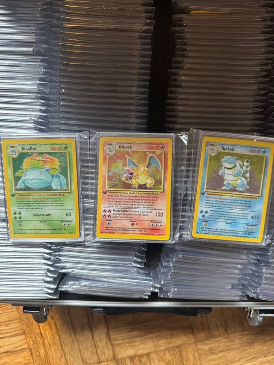 Pokemon Sammlung Base Set/Jungle Set/Fossil Set 1st Edit - (Neu und ...