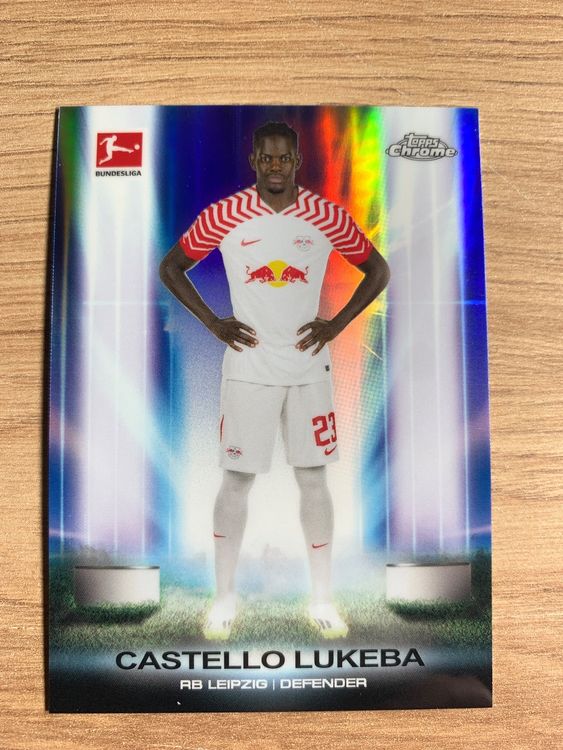 Soccer Castello Lukeba Bundesliga Topps Chrome 🔥 (Gebraucht) in Netstal ...