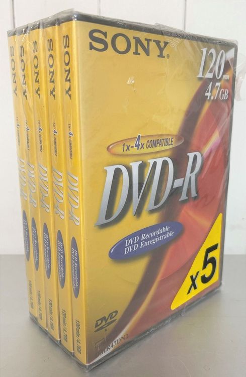SONY DVD-R recordable discs (Gebraucht) in Oftringen für CHF 8 – mit ...