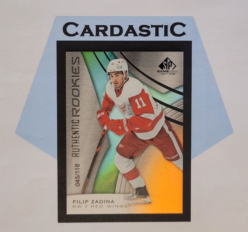 Filip Zadina NHL 2019-20 SP GU Orange RC 45/118 RC HCD Davos (Gebraucht ...