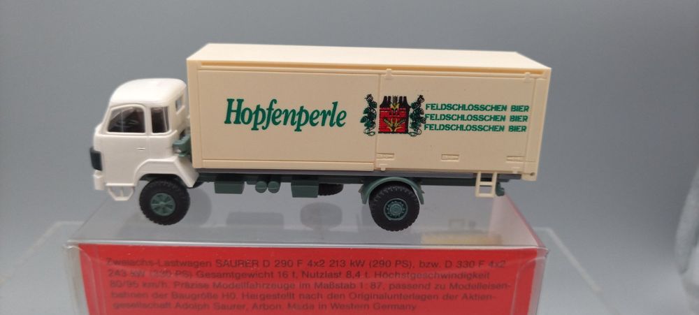 Saurer Roskopf Feldschlossen Bier 403 1/87 (Neu und originalverpackt ...