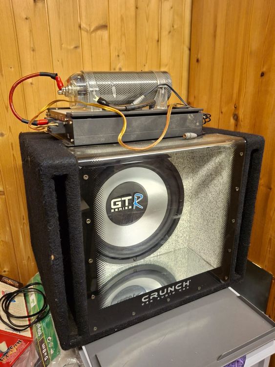 Crunch Car-Hifi-Set, Subwoofer, GTR Series, Verstärker | Kaufen auf Ricardo