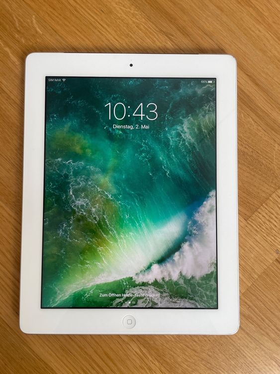 Apple iPad 4 Gen 32GB Weiss Wi-Fi + Cellular A1459 (Gebraucht) in ...