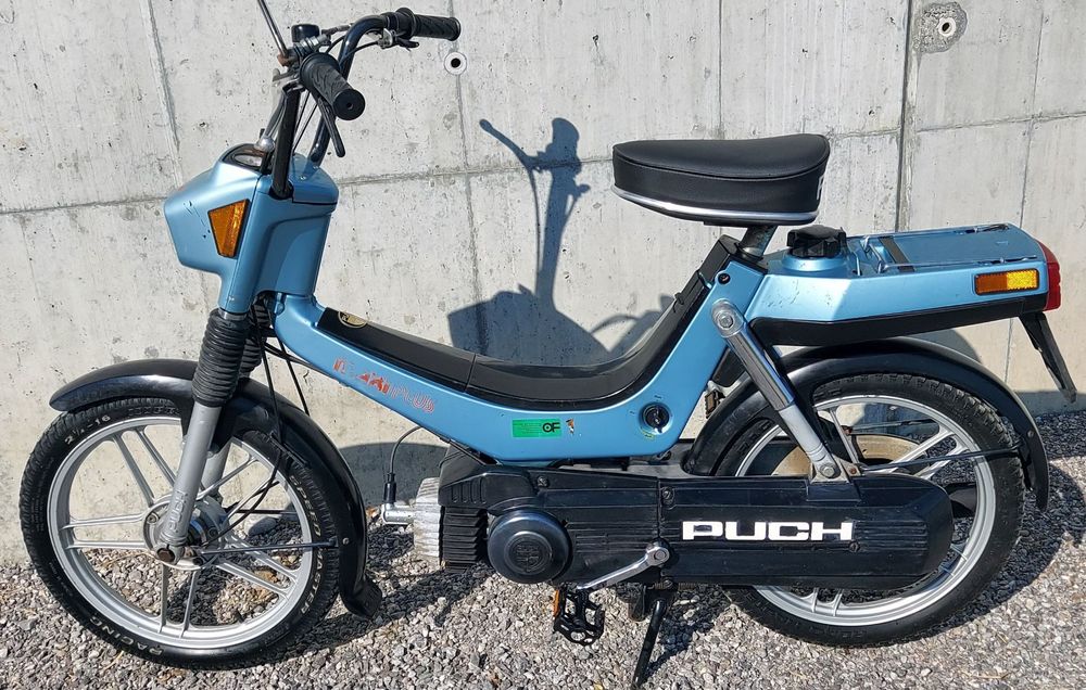 Puch Maxi II Plus mit Ausweis und ZH Nummer div. Neuteile | Kaufen auf ...