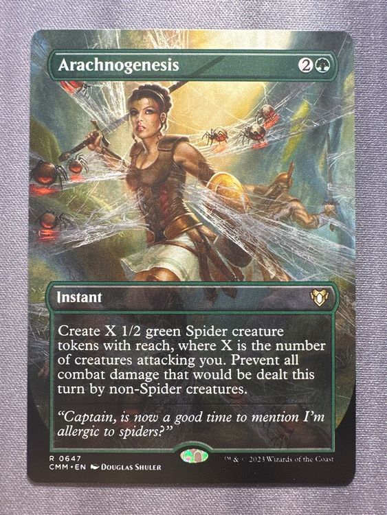 Arachnogenesis Variant 0647 Commander Masters (Neu (gemäss Beschreibung ...