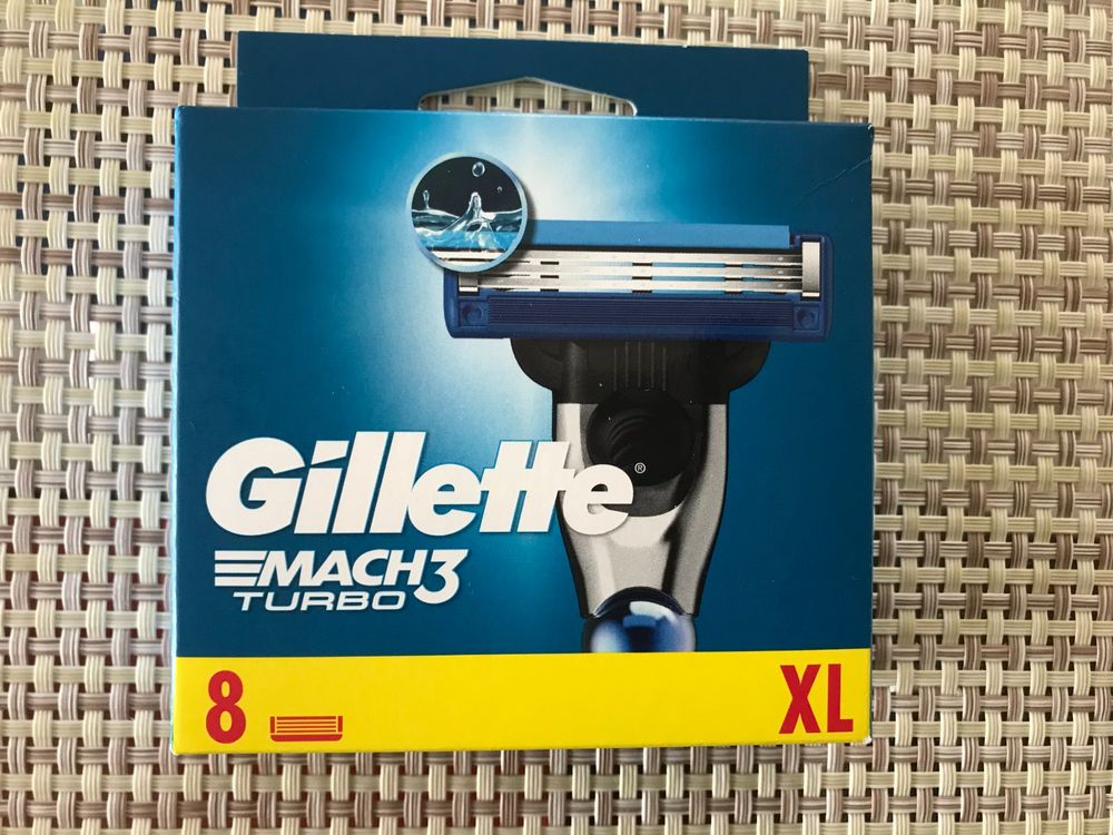 GILLETTE MACH3 TURBO ORIGINAL PACK OF 8 - AT THE BEST PRICE (Neu und ...
