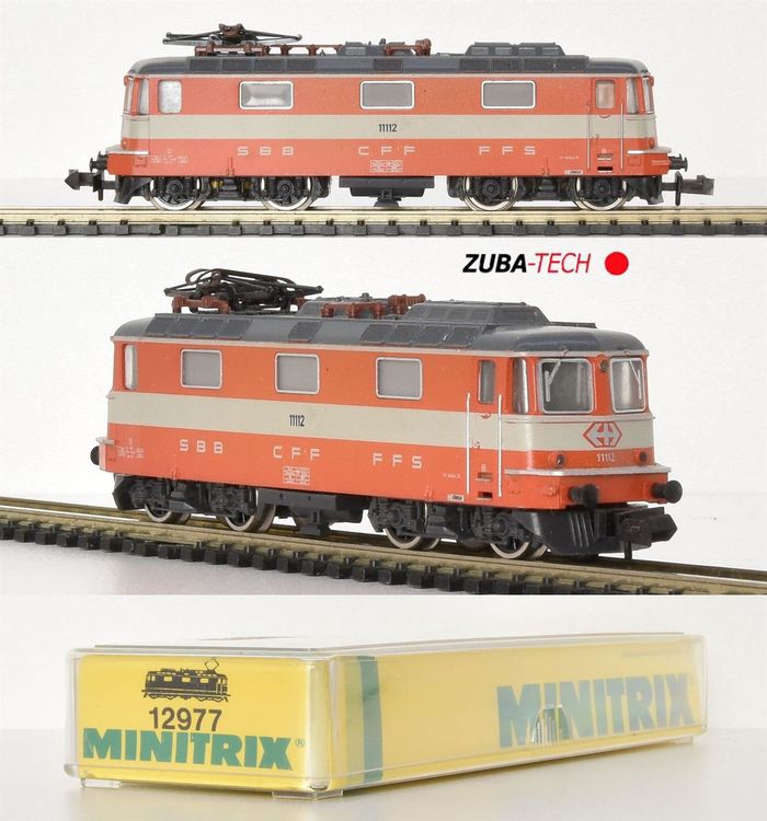 Minitrix 12977 E-Lok Re 4/4 II SBB SpurN (Gebraucht) in St. Gallen für ...