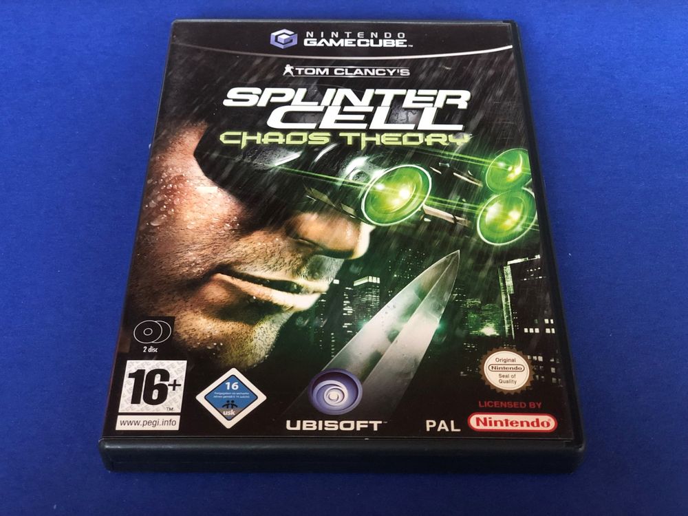 SPLINTER CELL CHAOS THEORY SPIEL FÜR NINTENDO GAMECUBE (Gebraucht) in ...