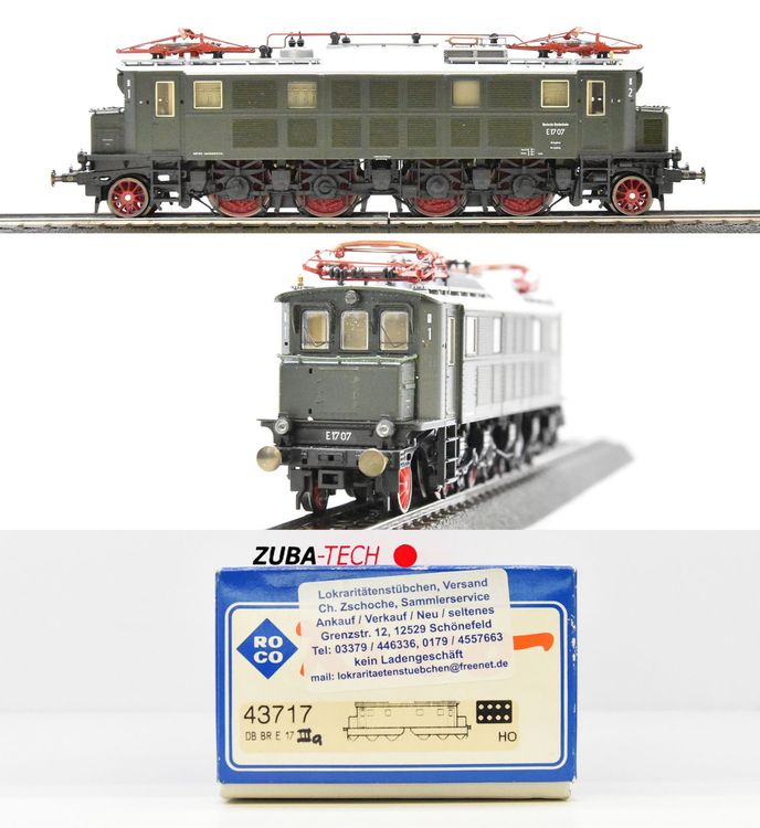Roco 43717 E-Lok E-17 DB H0 GS Analog mit OVP (Gebraucht) in St. Gallen ...