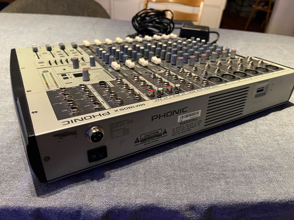 Phonic MM1805X Mischpult AB 1.- (Defekt) in Wittnau für CHF 38 – mit ...