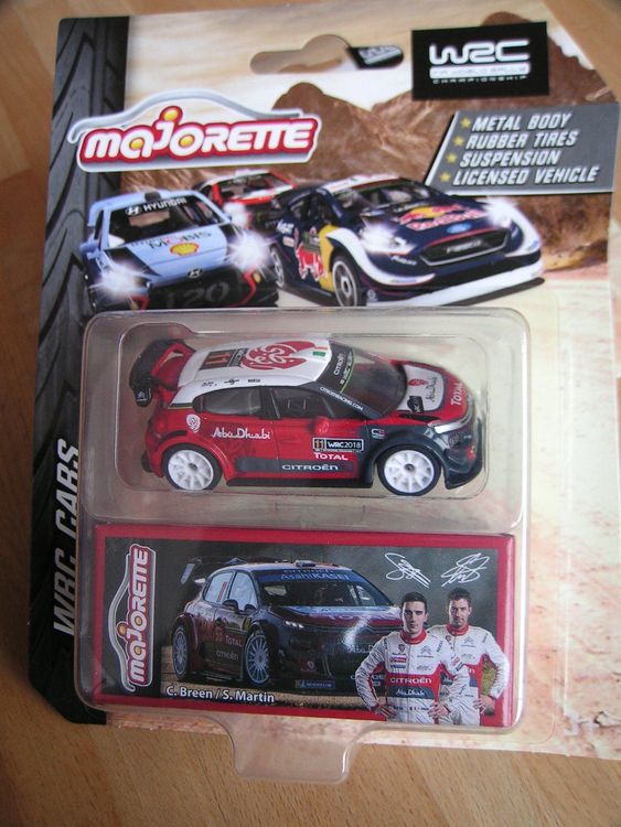 Majorette WRC Cars Rally Citroen (Neuf avec emballage d'origine) à ...