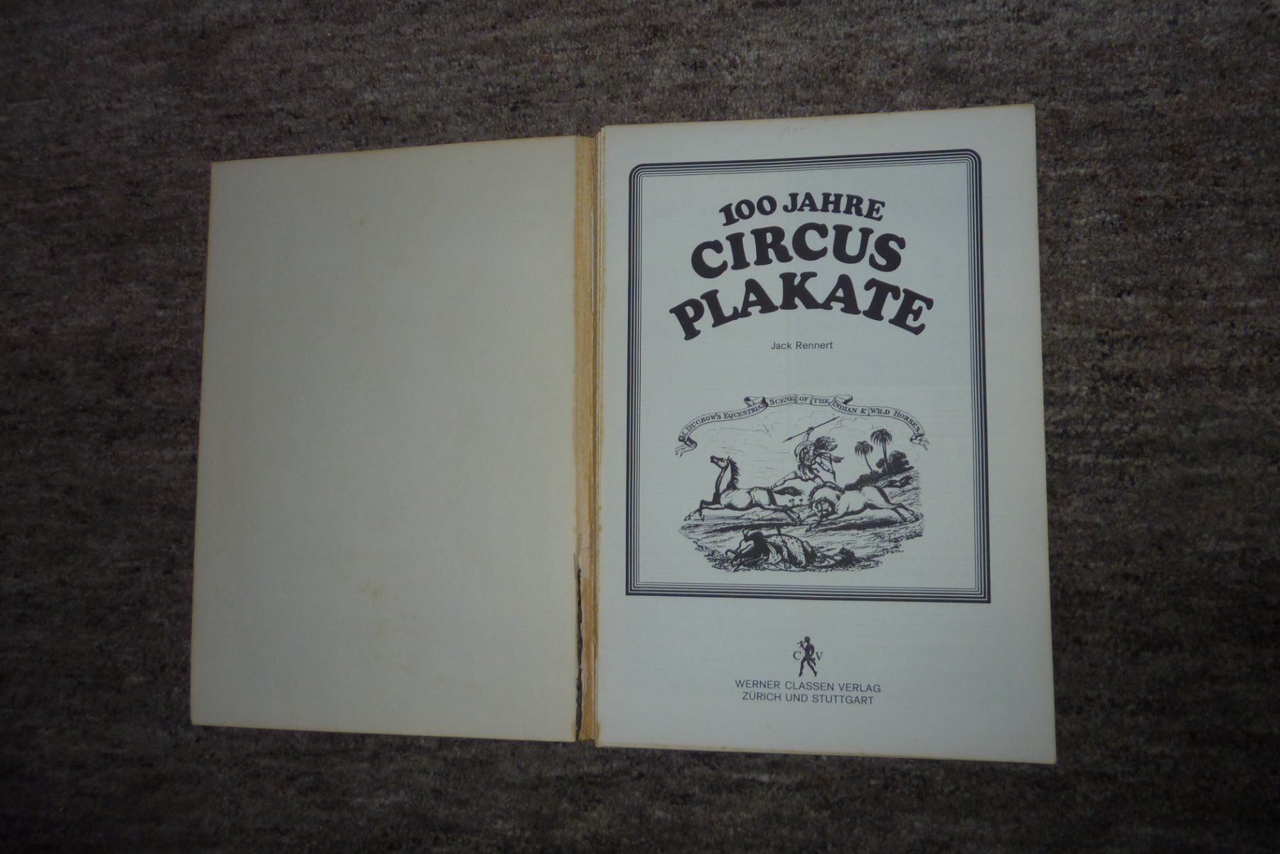 100 Jahre Circus Plakate, Mappe, nicht komplett, Bilder lose (Gebraucht ...