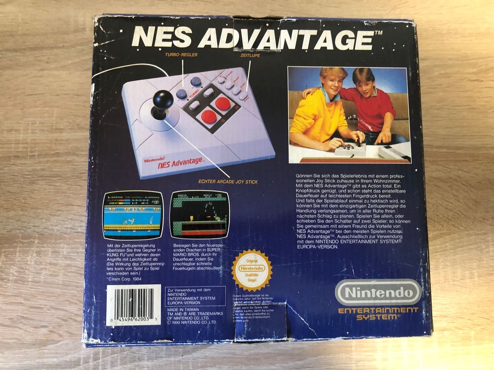 NES Advantage Controller defekt & zerlegt mit Schachtel (Defekt) in ...