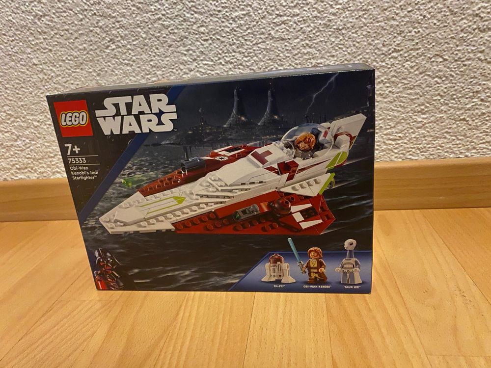 LEGO 75333 Obi-Wan Kenobis Jedi Starfighter , Star Wars OVP (Neu und ...