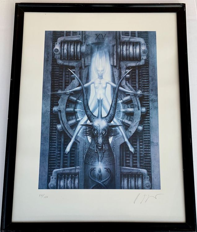 H. R. Giger Lithographie Handsigniert | Kaufen auf Ricardo