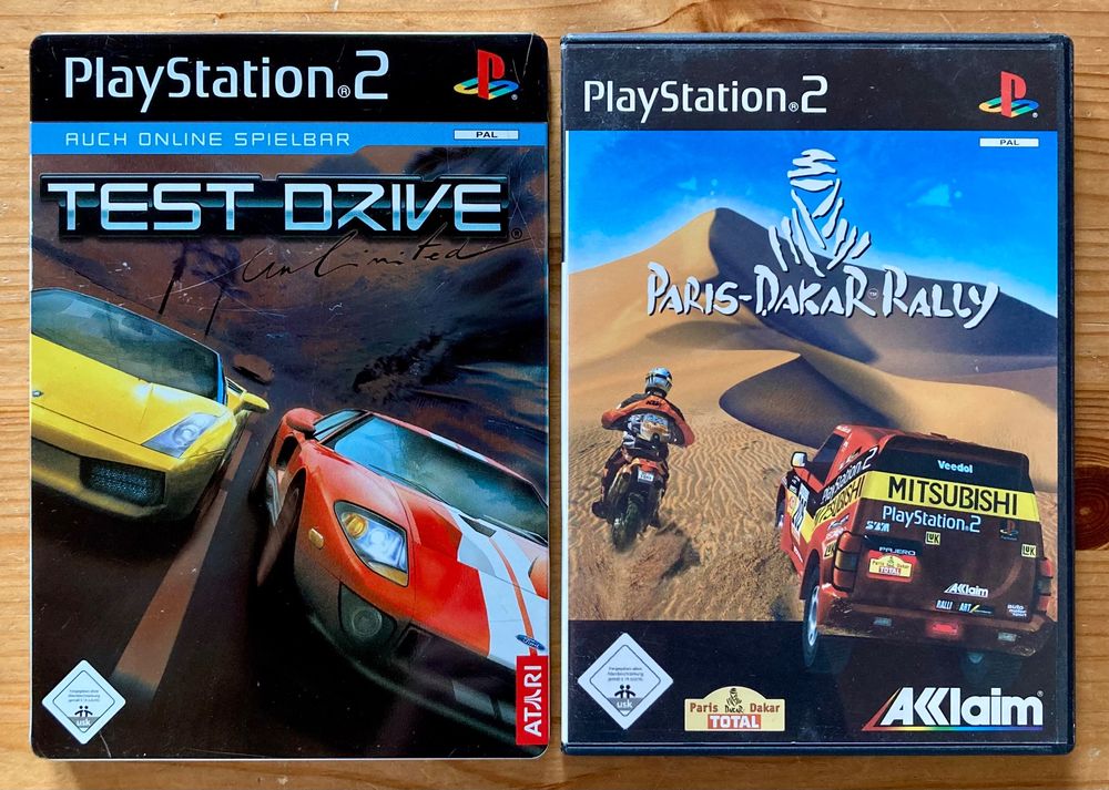 Test Drive Unlimited & Paris-Dakar Rally - PS2 (Gebraucht) in Zürich ...