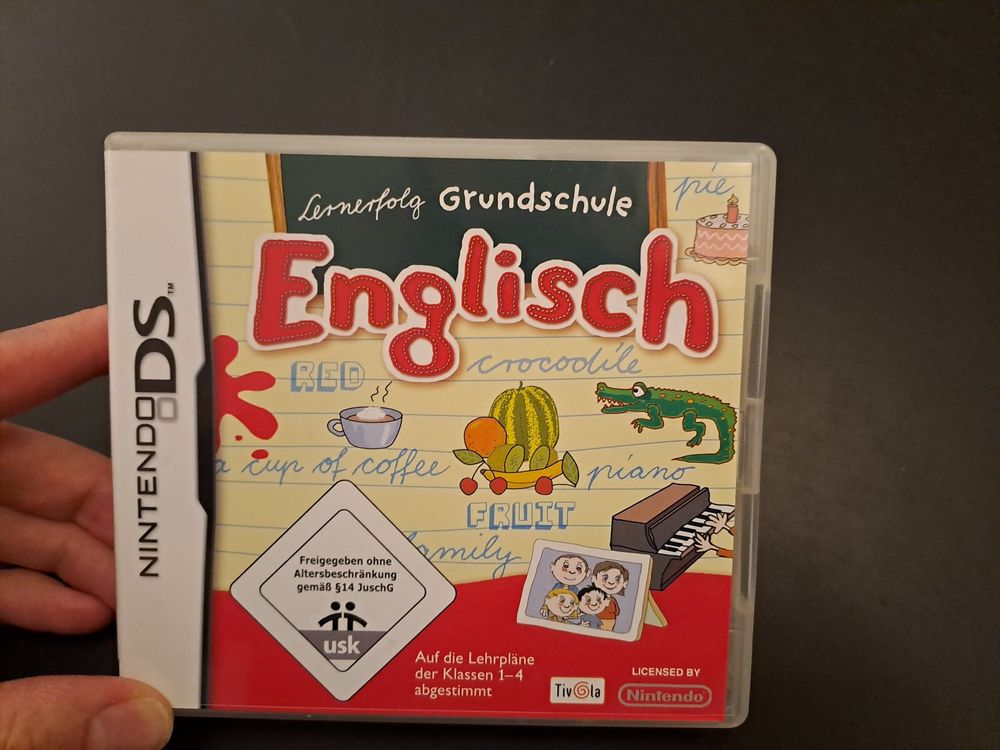 Nintendo DS Grundschule Englisch Klasse 1-4 (Gebraucht) in Glashütten ...