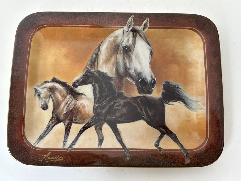 Sammelteller Arabisches Vollblut Pferde Motiv Porzellan (Gebraucht) in Konolfingen für CHF 10 ...