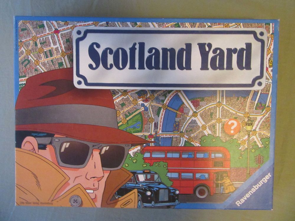 Scotland Yard - Original Detektiv-Spiel, Mr X, Ravensburger (Gebraucht ...