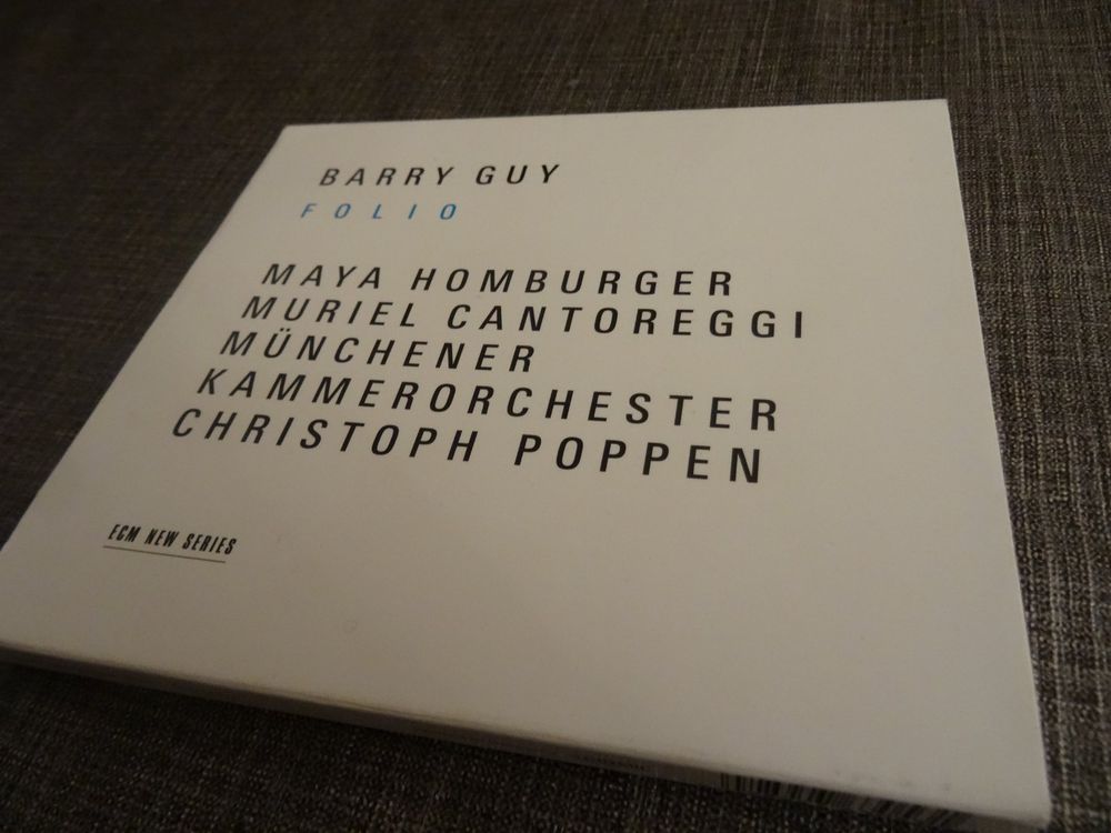 Barry Guy - Folio CD | Kaufen auf Ricardo