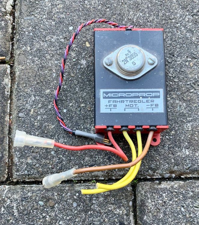 Microprop Proportional Sender mit Empfänger und Fahrtregler | Kaufen ...