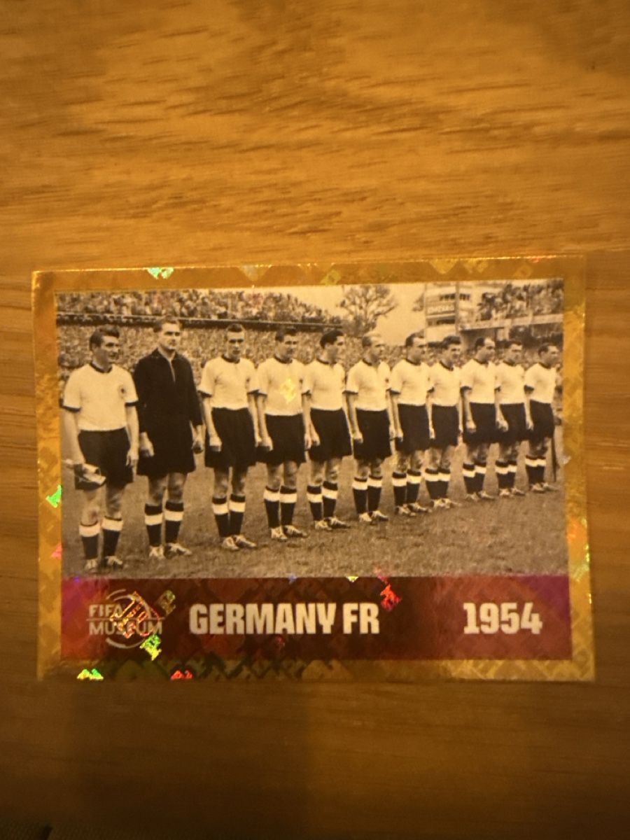 Panini FIFA World Cup 2026 Sticker Deutschland 1954 (Gebraucht) in ...