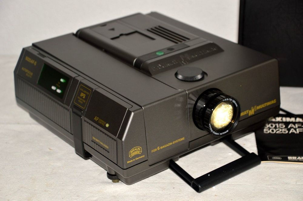 Diaprojektor Braun Paximat Multimag 5025Af-S Projecteur (Gebraucht) in ...