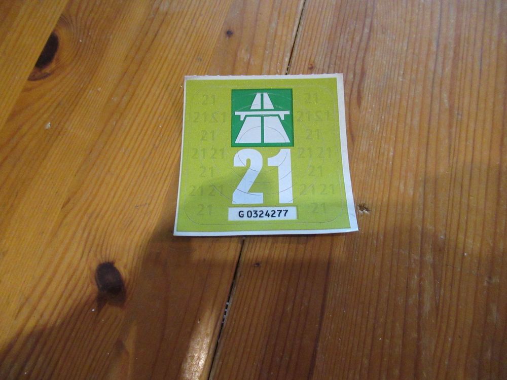 Autobahn Vignette 2021 Neu ab 1,00 Fr. | Kaufen auf Ricardo