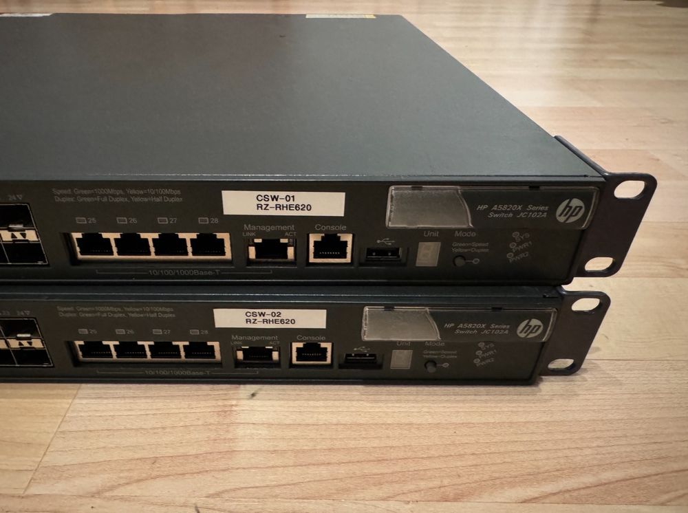 HP Core Switch (2x) | Kaufen auf Ricardo