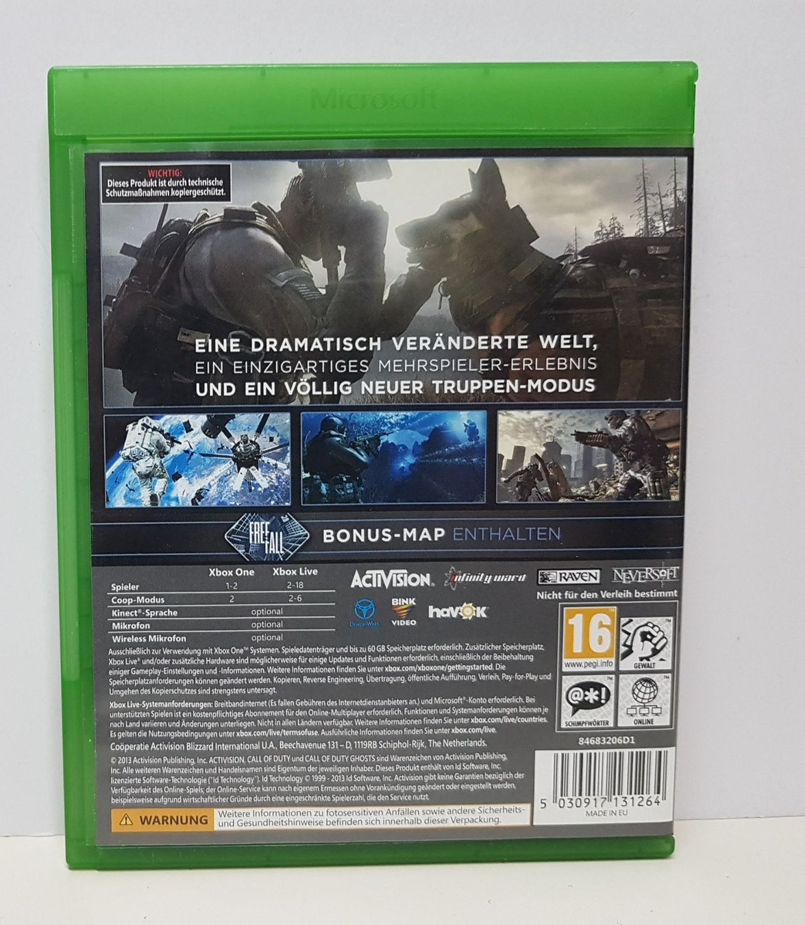 Call Of Duty Ghost 100% UNCUT Xb One (Gebraucht) in Schüpfheim für CHF ...