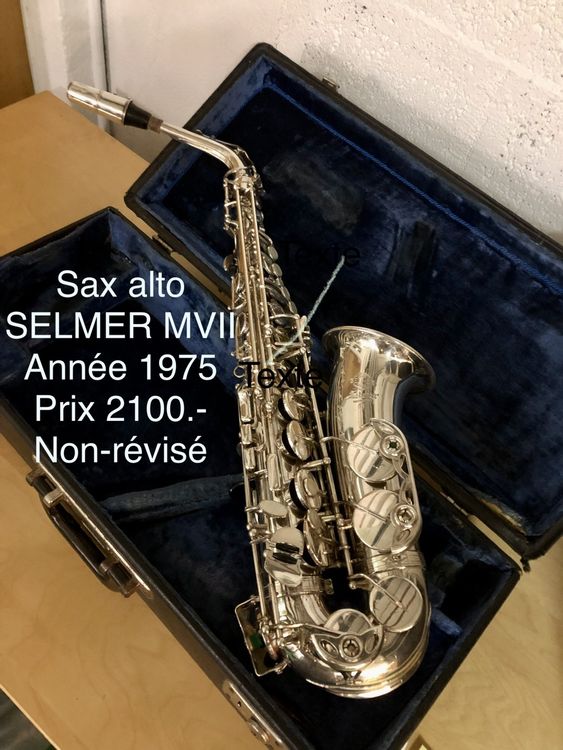 Sax alto SELMER MVII 1975 | Kaufen auf Ricardo