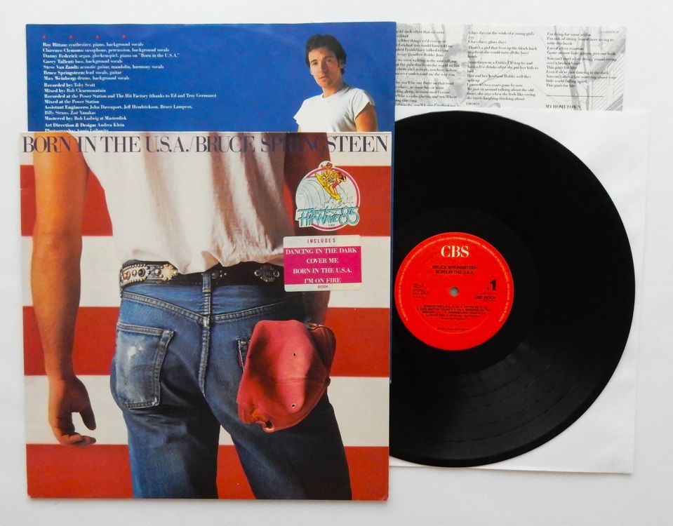 Vinyl/LP Album «Bruce Springsteen - Born in the U.S.A.» 1984 (Gebraucht ...