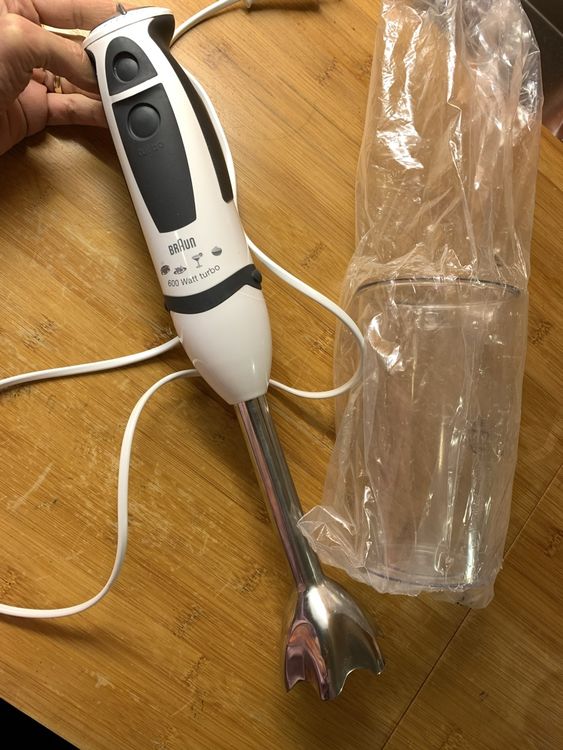 Braun turbo 600 Watt stabmixer (Gebraucht) in Zürich für CHF 24 – mit ...