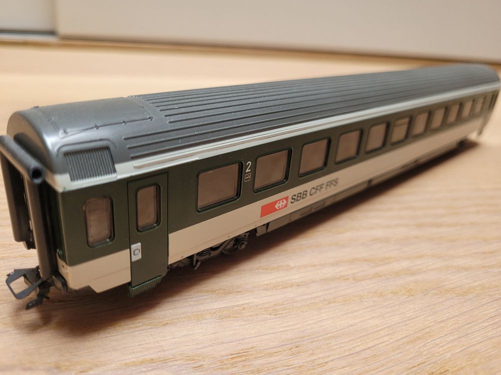 Märklin H0 WS Personenwagen grün SBB 2. Klasse (Gebraucht) in Neuenegg für CHF 26 – mit ...